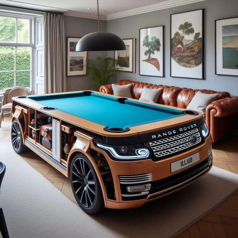Range Rover-Shaped Pool Tables: The Ultimate Fusion of Luxury and ...