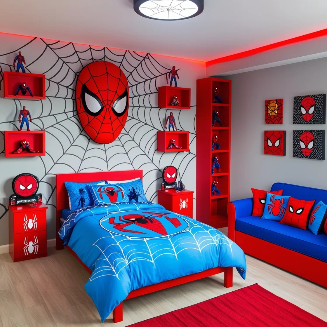 Spider-Man Themed Bedroom: A Web of Creativity and Adventure