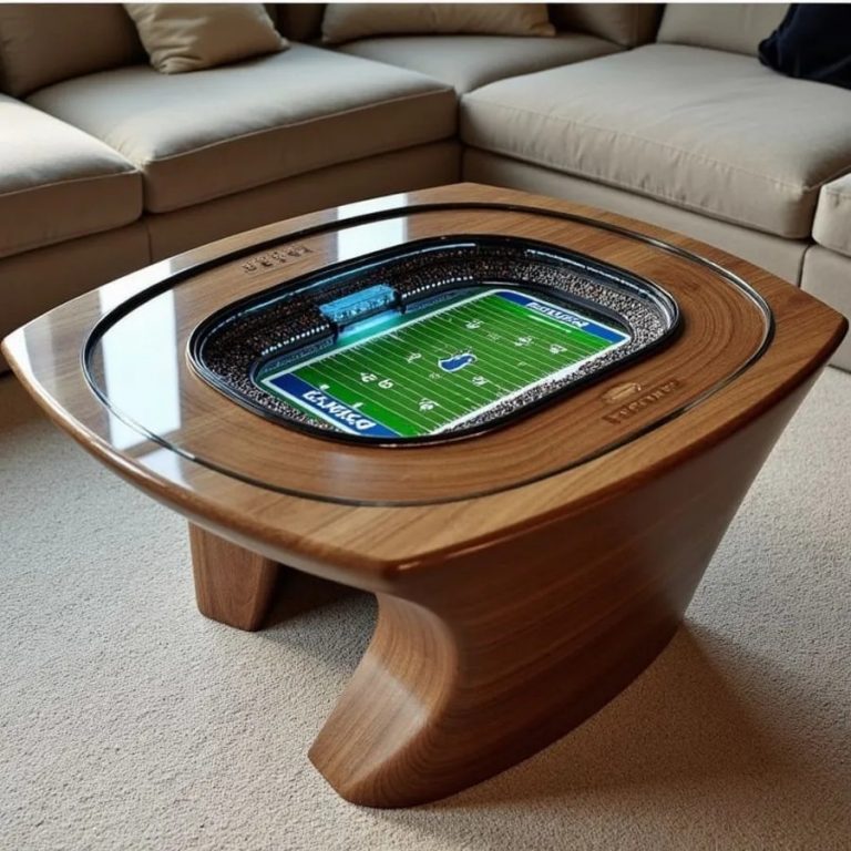 Stadium Coffee Tables: A Unique Blend of Sports Passion and Interior Design