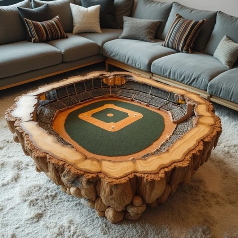 Stadium Coffee Tables: A Unique Blend of Sports Passion and Interior Design