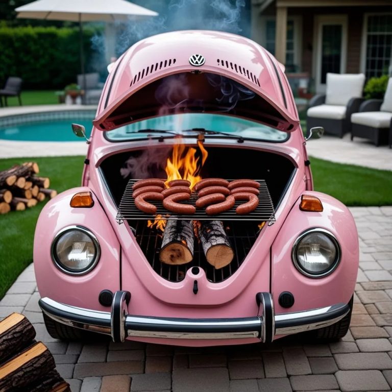 Volkswagen Beetle-Shaped BBQ Grill: The Ultimate Fusion of Classic Cars ...