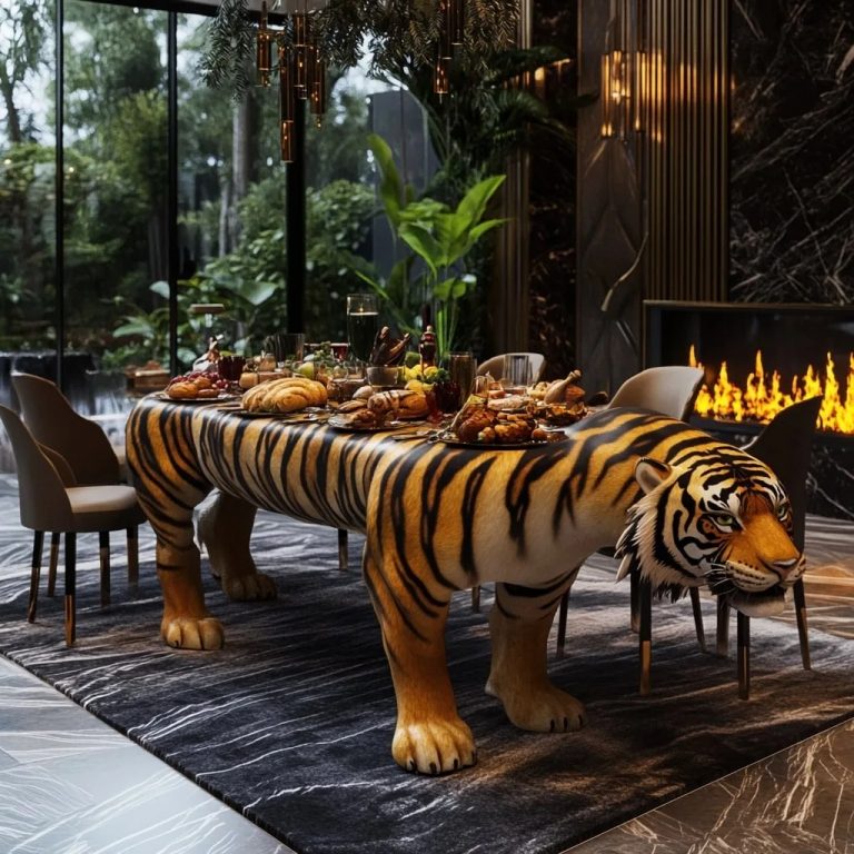 Feast with the Wild: Unleashing Imagination with Animal Shaped Dining ...