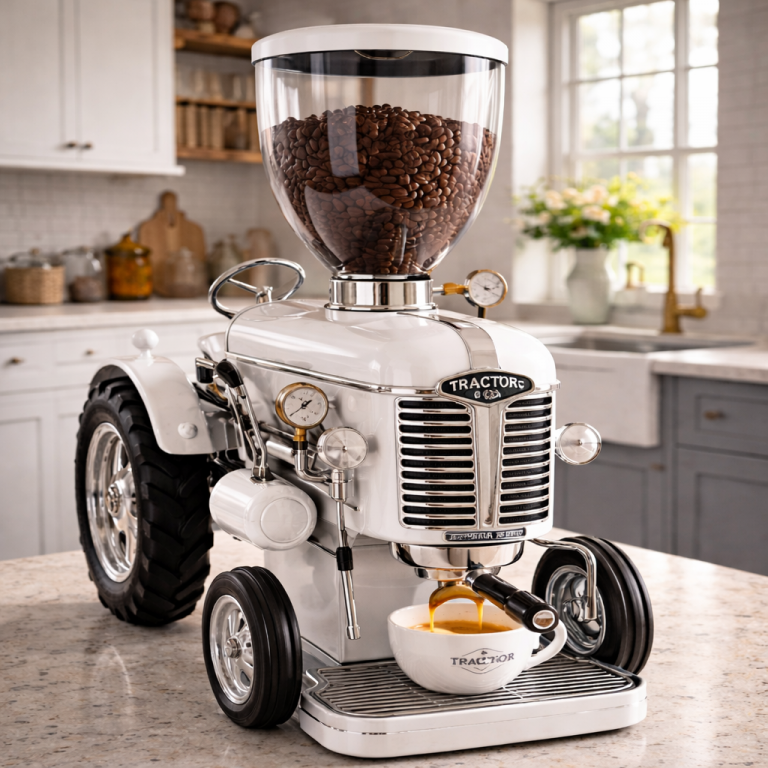 Plowing Through the Morning: The Rugged Glory of Tractor Shaped Coffee ...